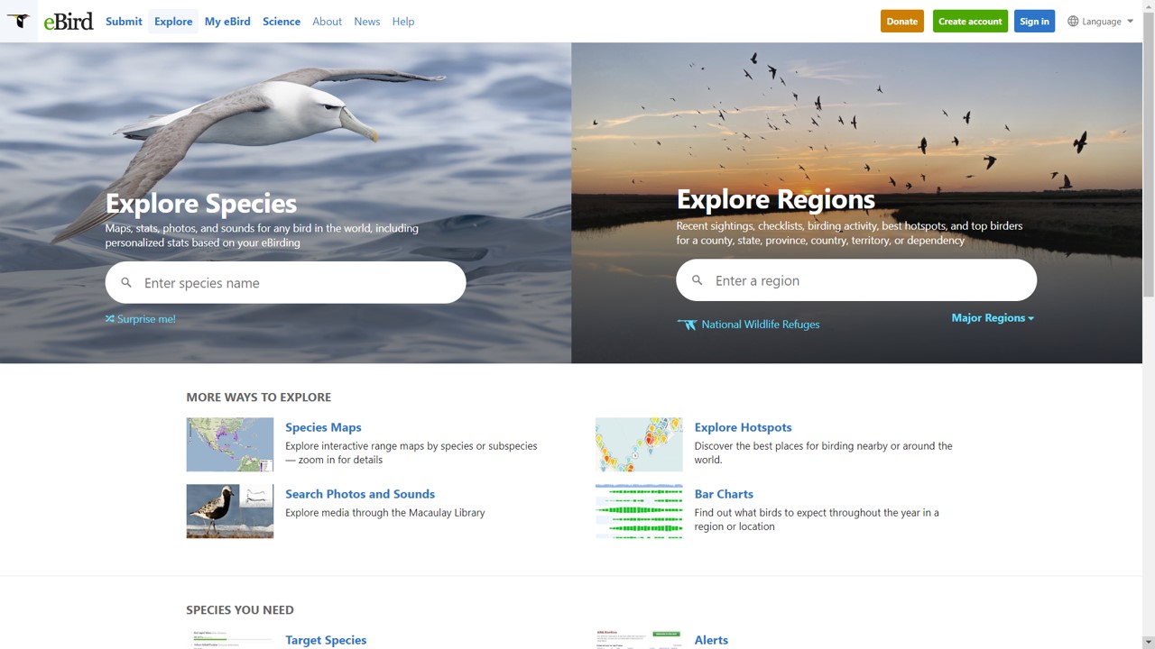GLOBAL BIODIVERSITY DATA EXPLORER